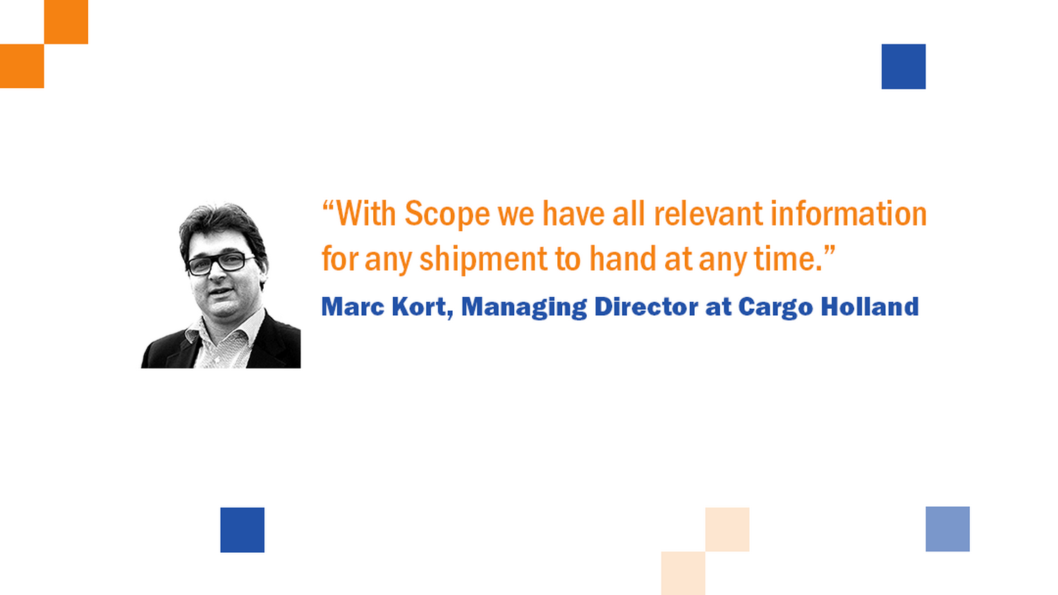 Scope bei Cargo Holland | Riege Software